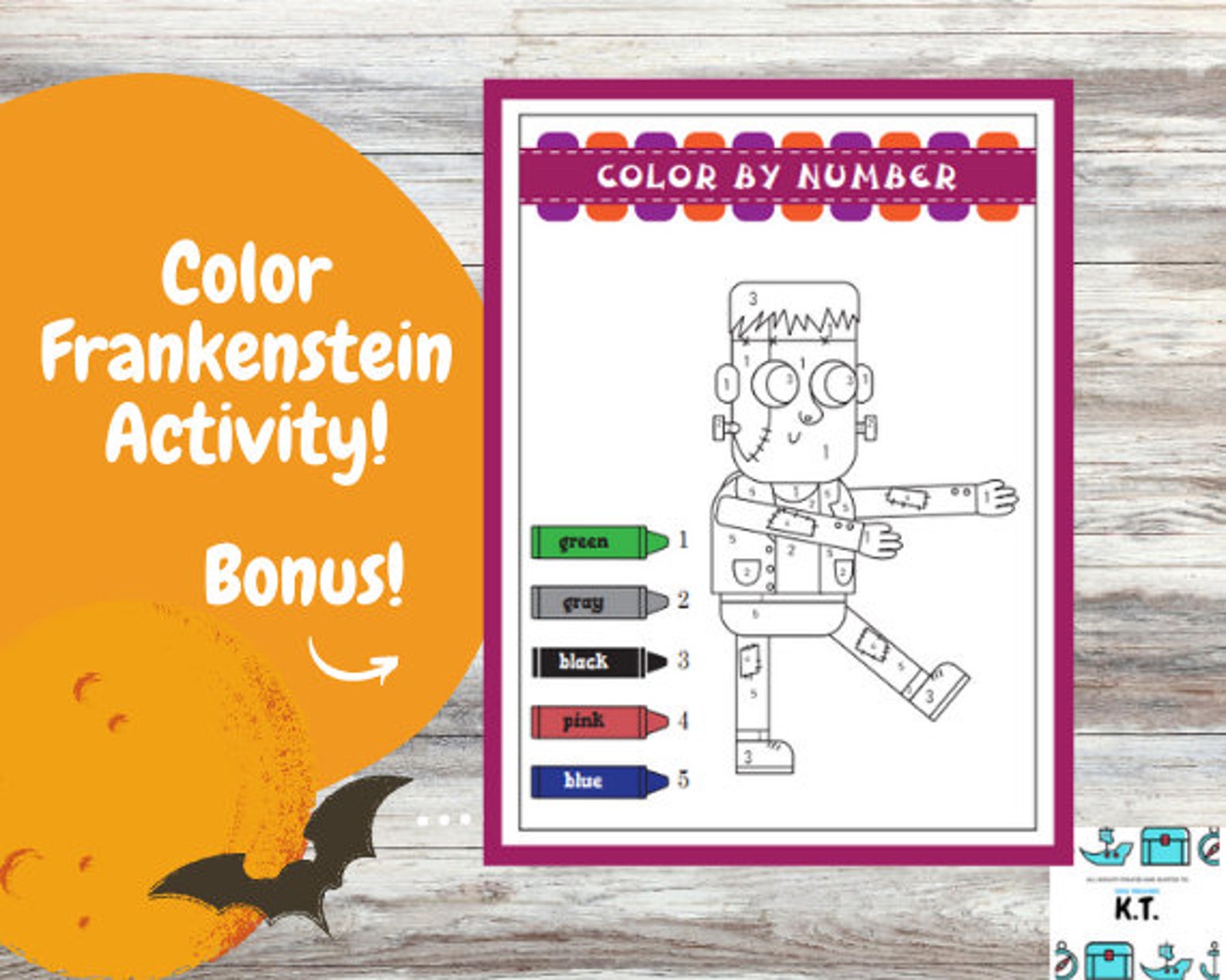 NUMBER TRACING Worksheets | Numbers Printable | Halloween | Preschooler ...