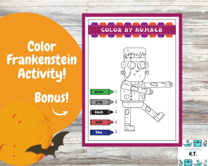 NUMBER TRACING Worksheets | Numbers Printable | Halloween | Preschooler ...