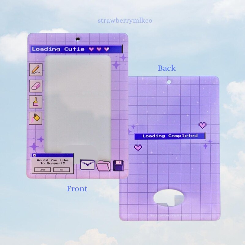 Photocard Holder Loading - Etsy