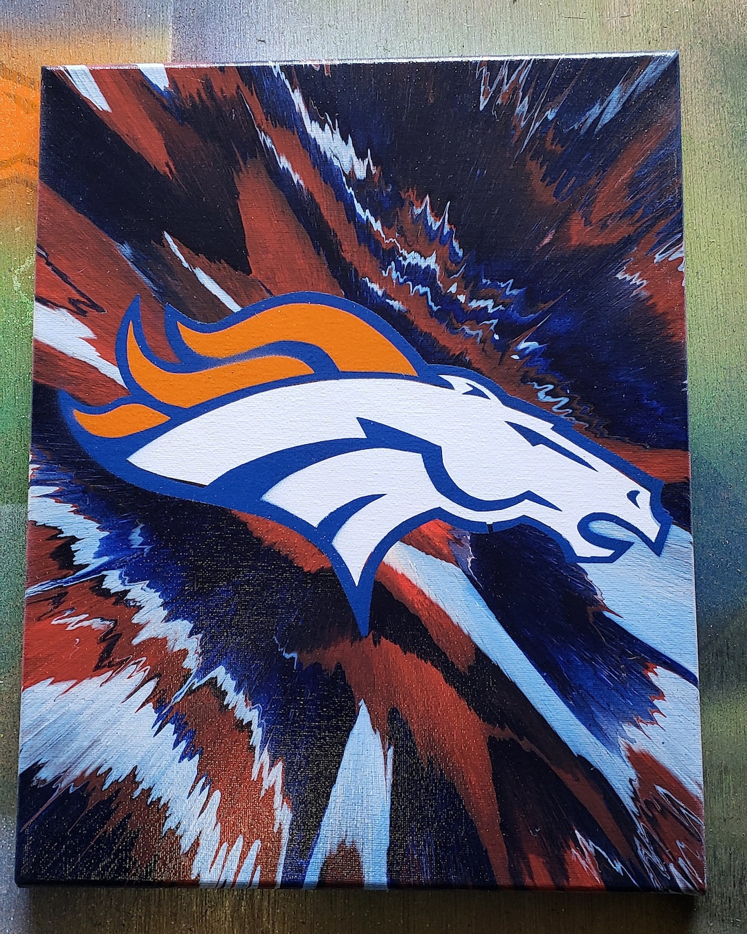 Nfl Themed Paintings - Etsy