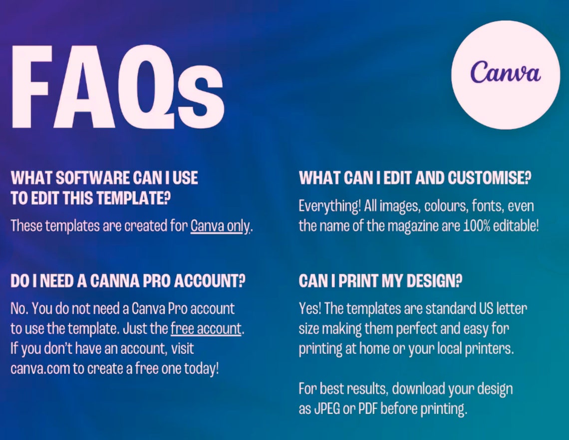 2024 Graduation Editable Digital Magazine Cover | Custom Magazine Cover ...