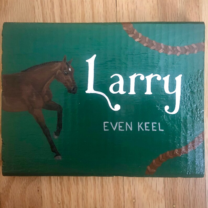 Custom Horse Stall Sign - Etsy