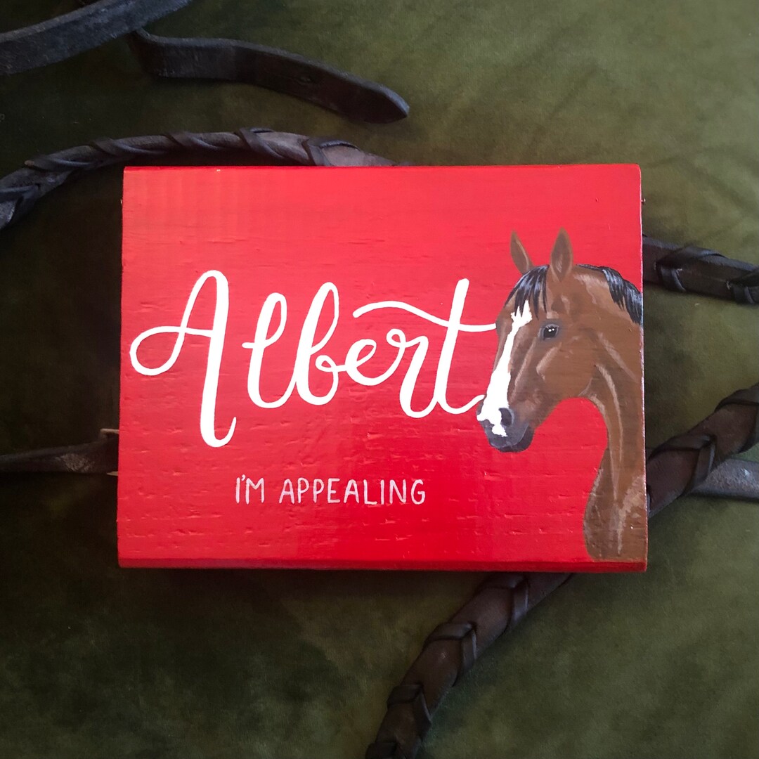 Custom Horse Stall Sign - Etsy