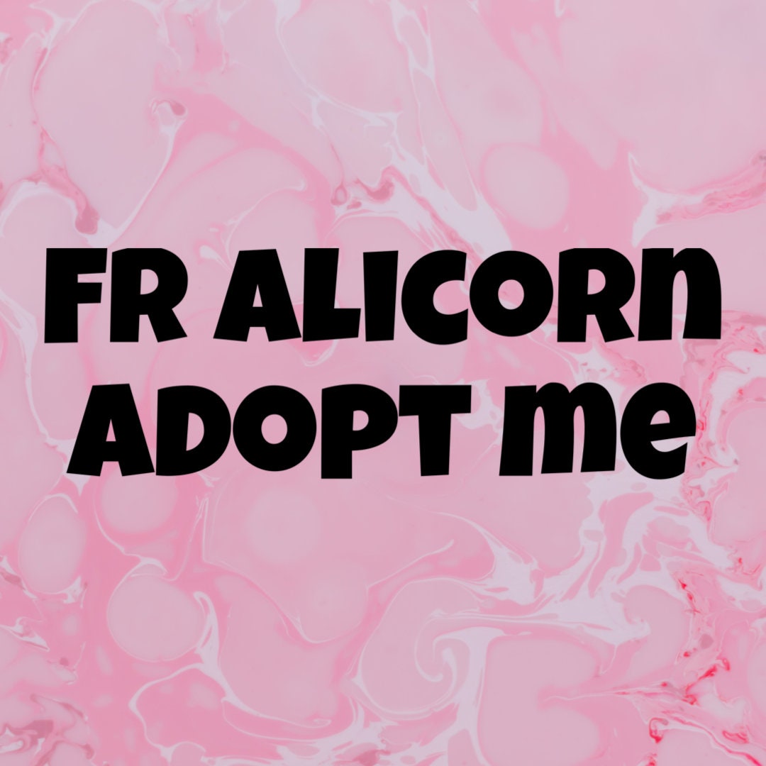 FR Alicorn Adopt Me Roblox Same Day Delivery - Etsy