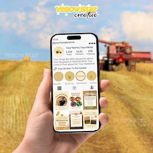 Agriculture Business & Farming Instagram Templates, 50+ Canva Designs ...