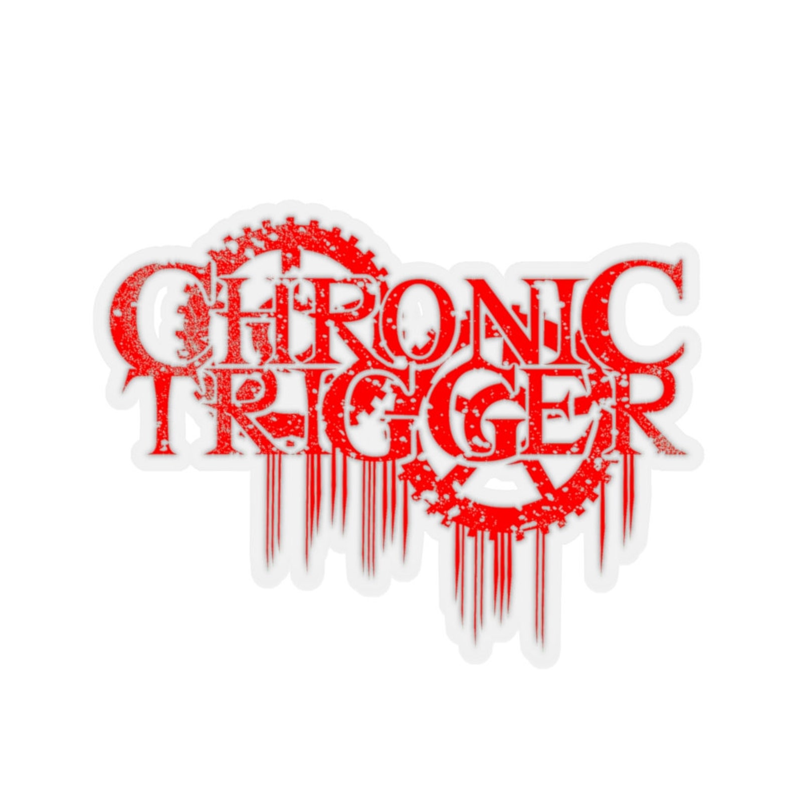 Logo Sticker (red) - Etsy