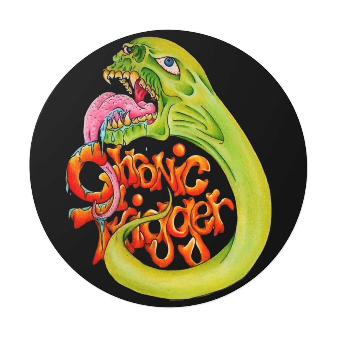 Snot Face Sticker - Etsy