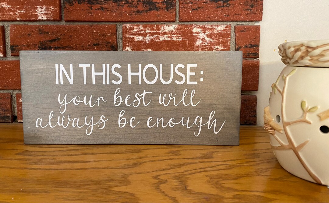 Custom Wood Signs, Small Wood Plaque, Table Signs, Home Decor Gift ...