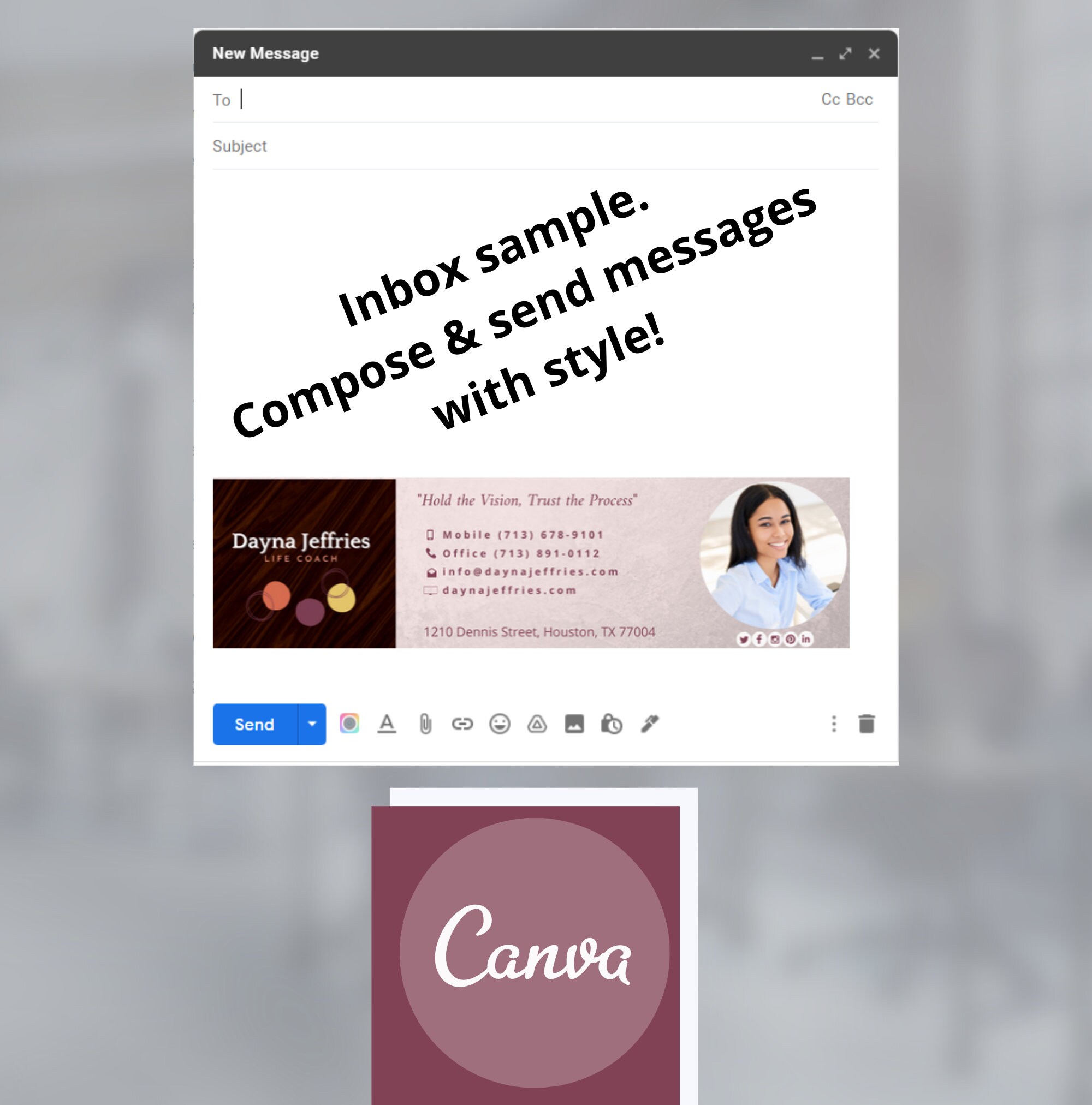 Life Coach Email Signatures Email Signature Professional - Etsy UK