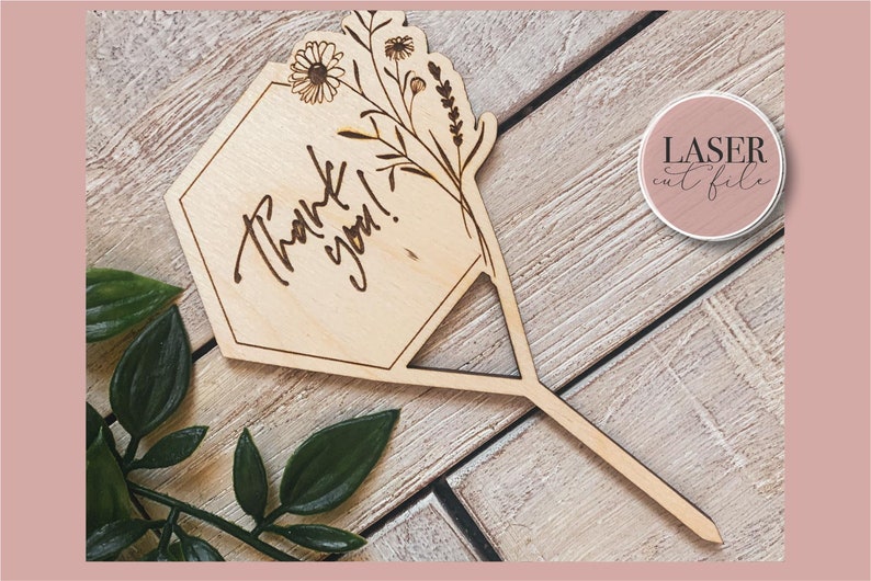 Merci topper svg Merci Laser File svg merci cake topper - Etsy France