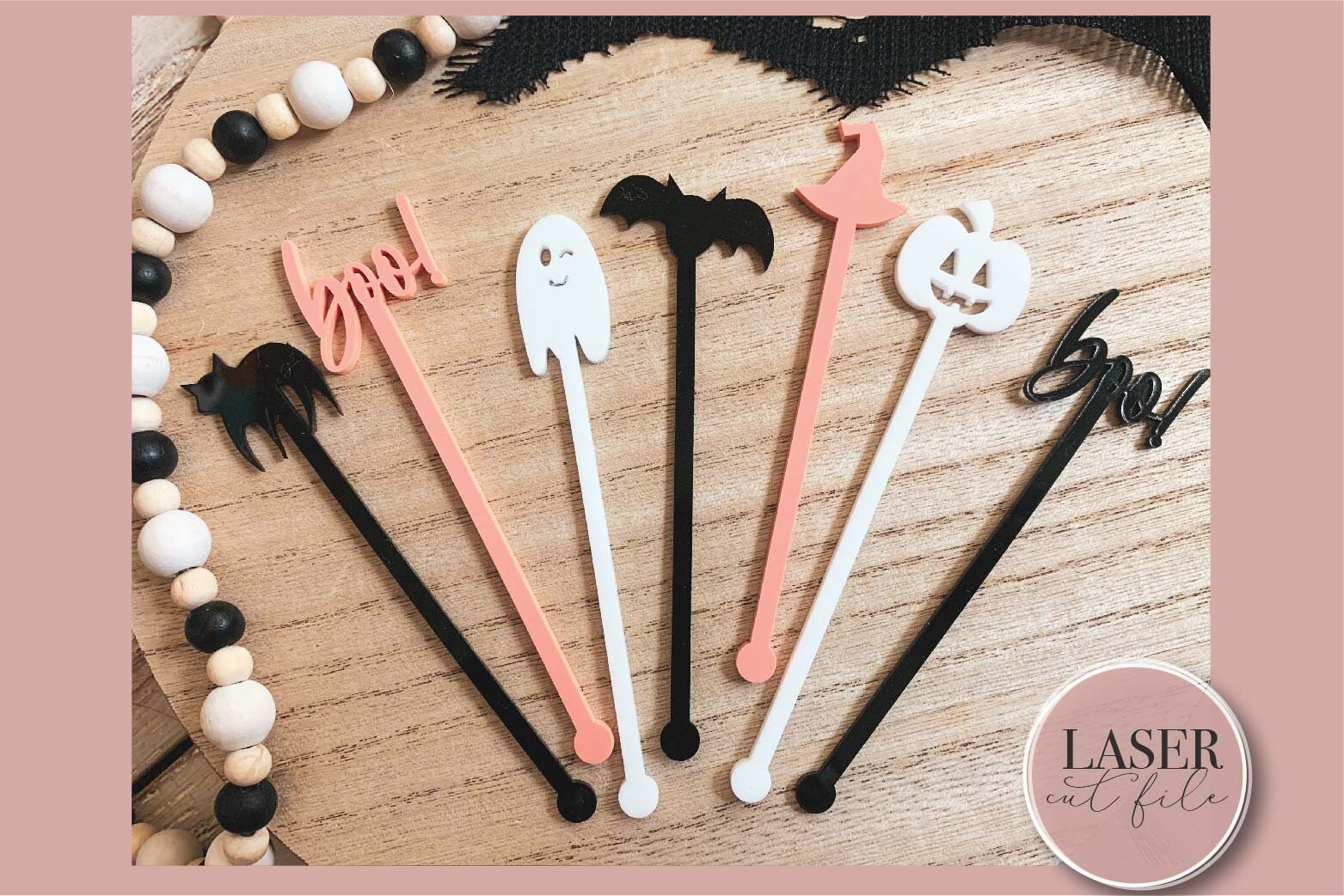 Halloween Drink Stir Sticks Svg Drink Stirrer Sticks Svg - Etsy