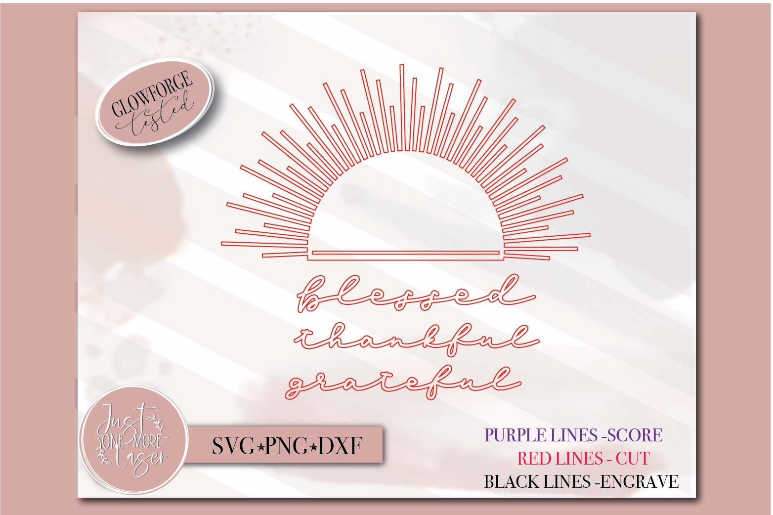 Blessed Macrame Svg Macrame Laser Svg Thankful Laser Svg - Etsy