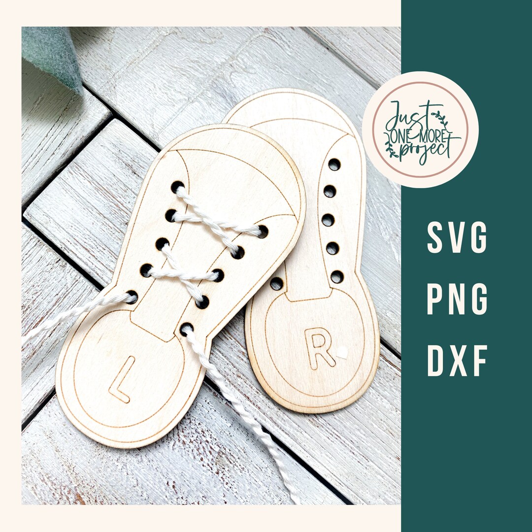 Shoe Lace Practice Svg, Montessori SVG Laser Cut Files, Shoe Lace Board ...