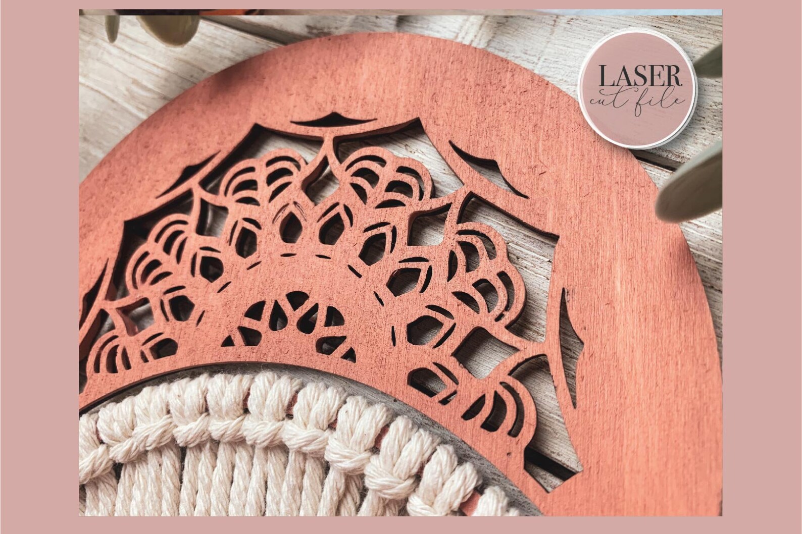 Macrame Wall Hanging Svg Boho Macrame Svg Macrame Cut File - Etsy