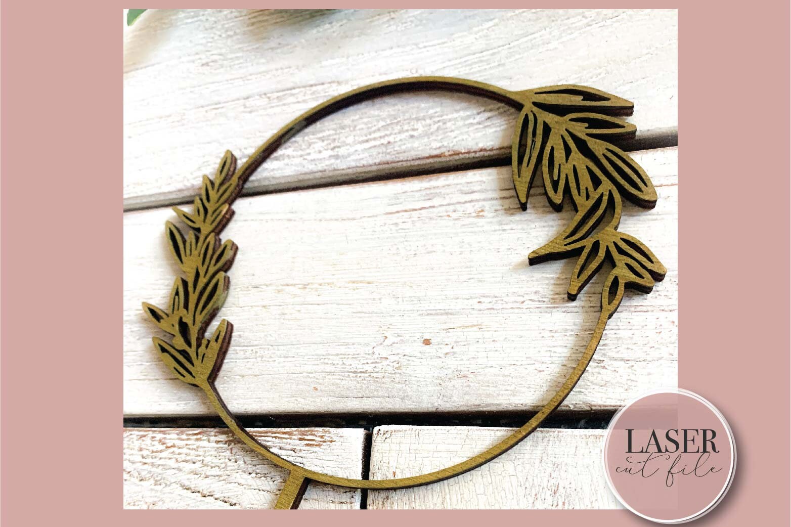 Elegant Cake Topper Svg Cake Topper Laser SVG File - Etsy