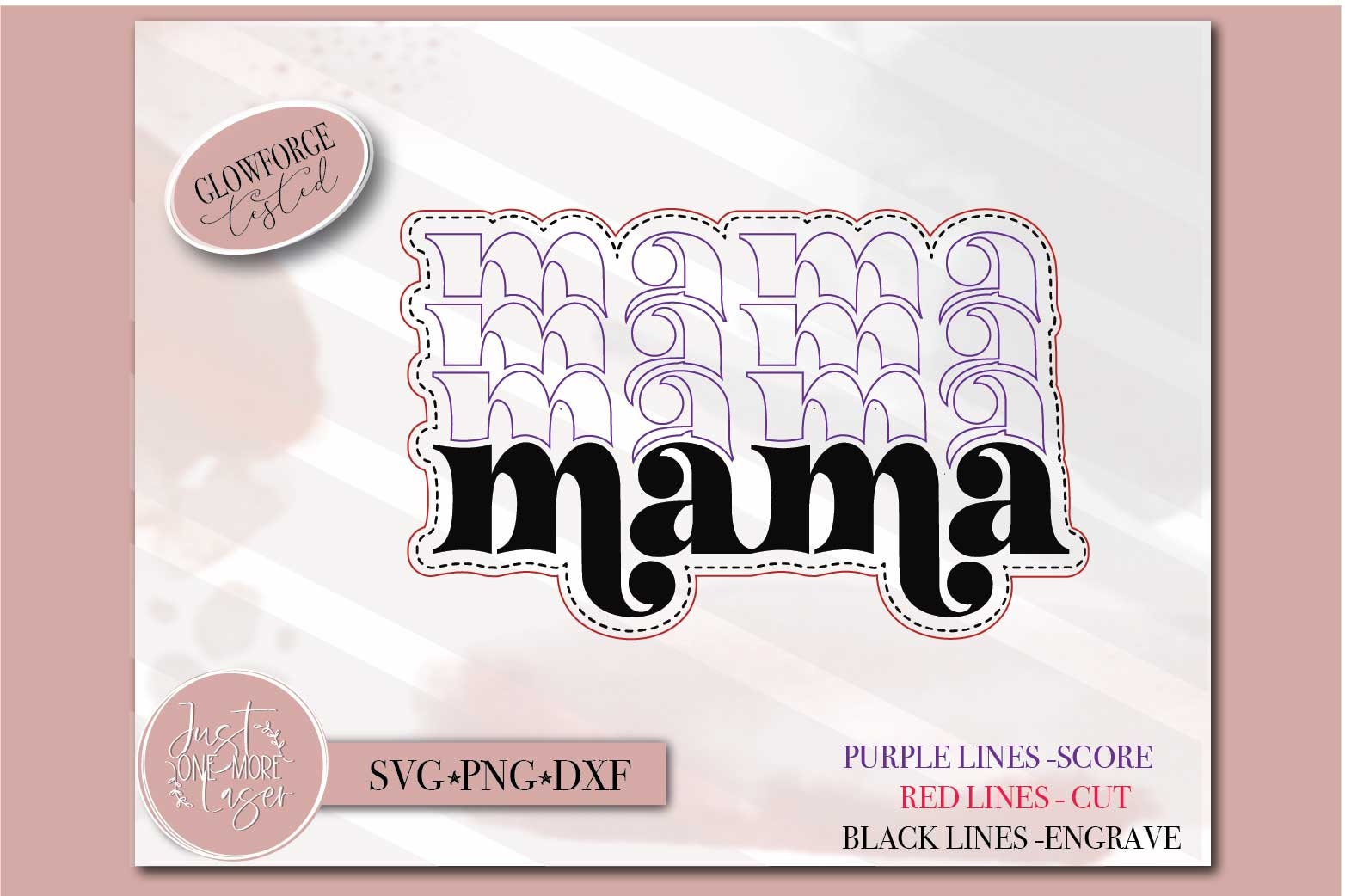 Mama Leather Patch Svg, Mom Hat Patch Svg, Leather Hat Patch Svg, Faux ...