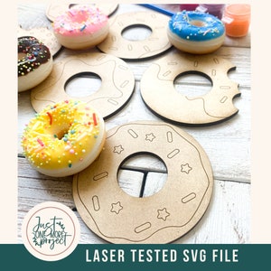 Donuts Diy Craft Kits, Donut DIY Paint Kit, DIY Paint Kit Svg, DIY ...