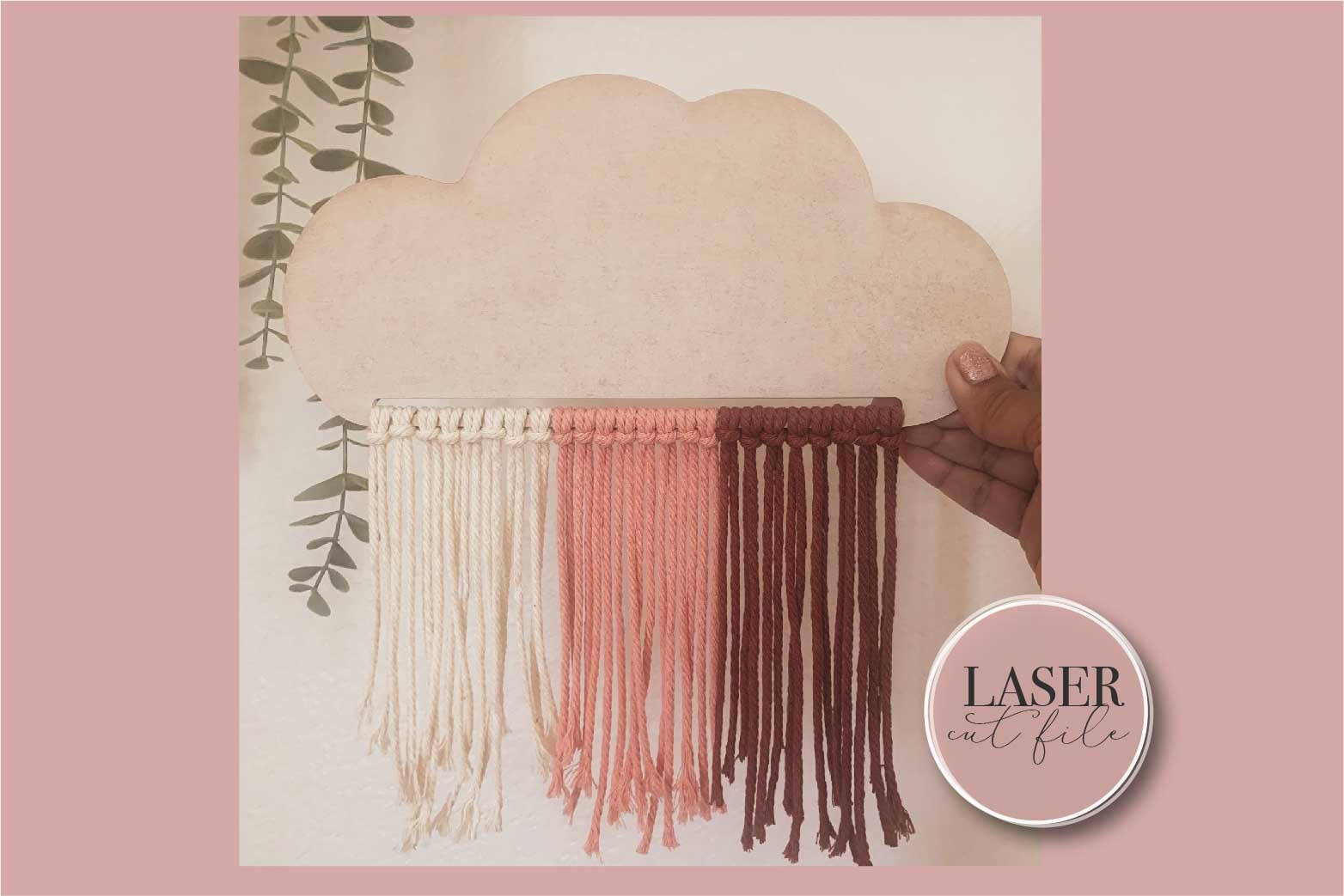 Cloud Macrame Svg Rainbow Macrame Svg Boho Macrame Cut File | Etsy ...