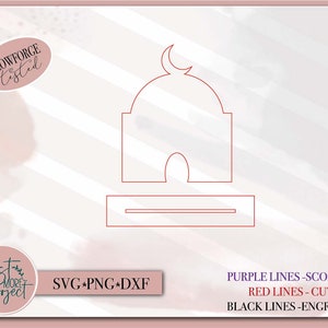 Mosque Svg File, Masjid Svg File, Ramadan Mubarak Svg, Eid Mubarak Svg ...