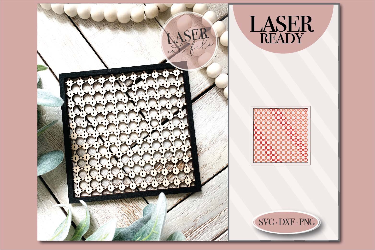 Rattan Square Svg Rattan Svg Rattan Laser Svg Cane Weave - Etsy