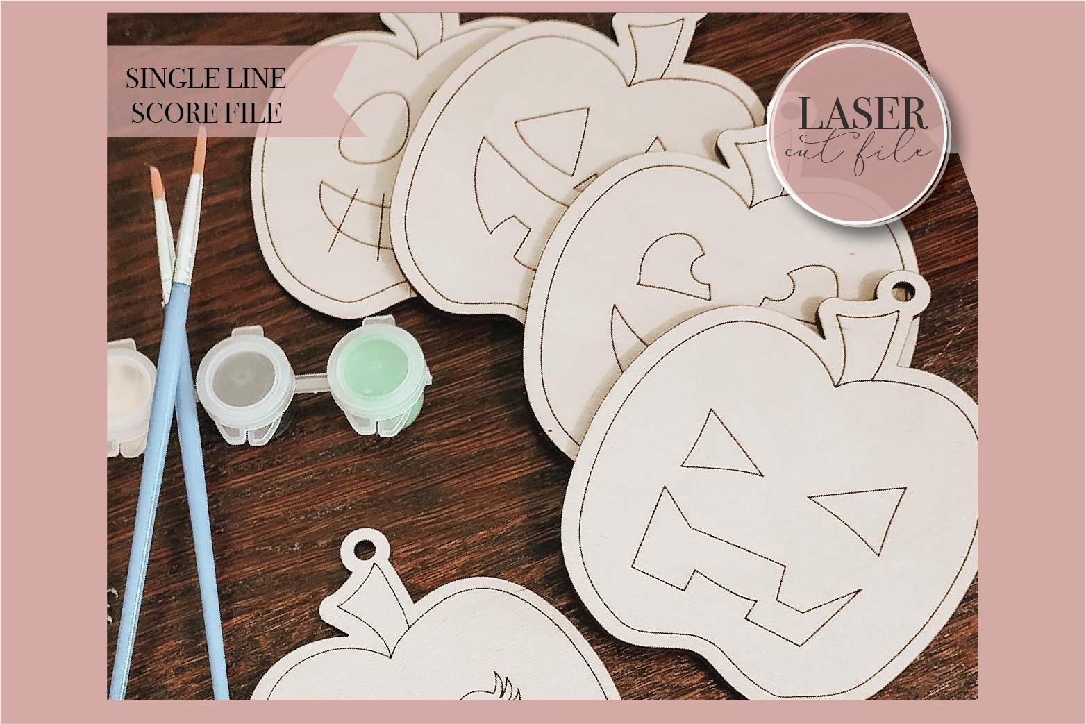 Jack O Lanterns Diy Craft Kits Halloween DIY Paint Kit DIY - Etsy