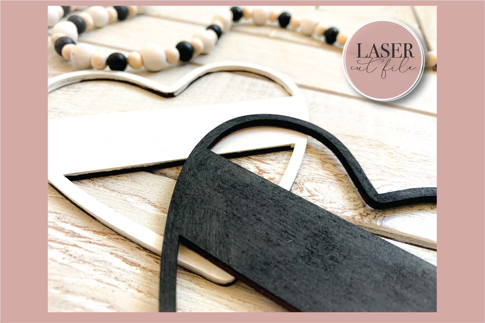 Laser Heart Svg Heart Shaped Frame Svg Valentines Day Laser - Etsy