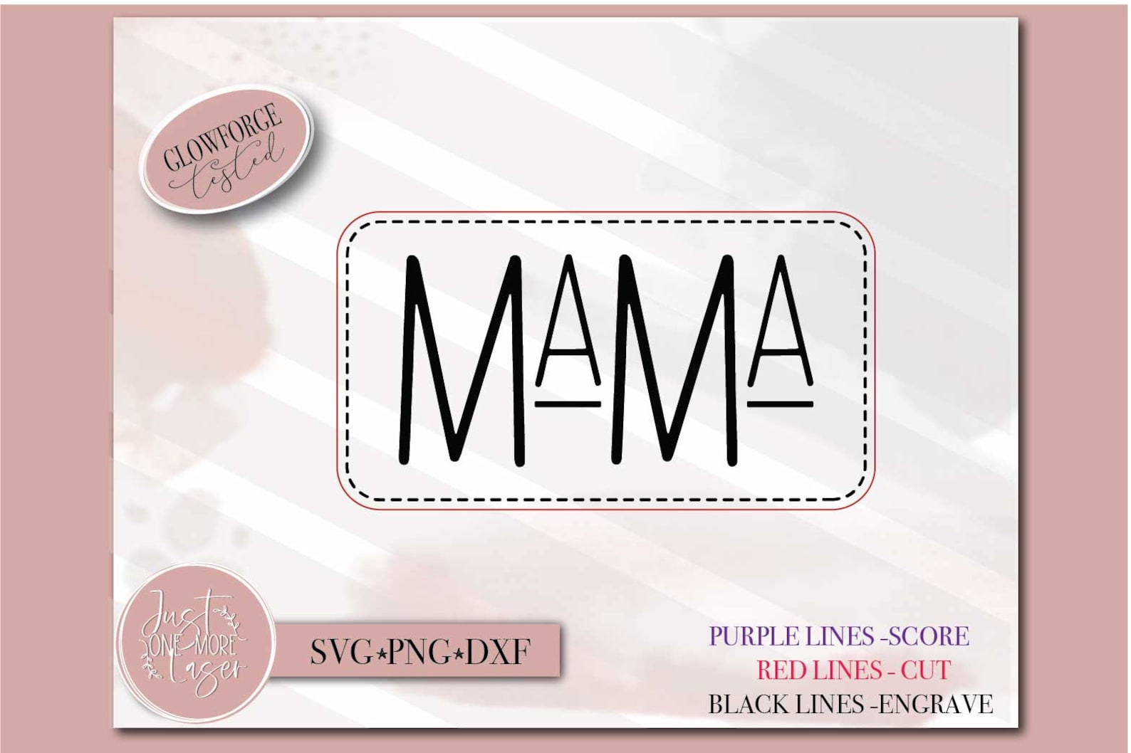 Mama Leather Patch Svg Mom Hat Patch Svg Leather Hat Patch - Etsy