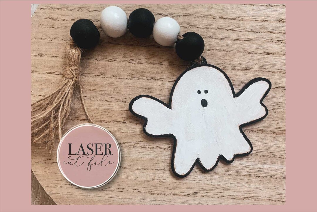 Wooden Beaded Garland Tag Cut File Beaded Garland Tags - Etsy