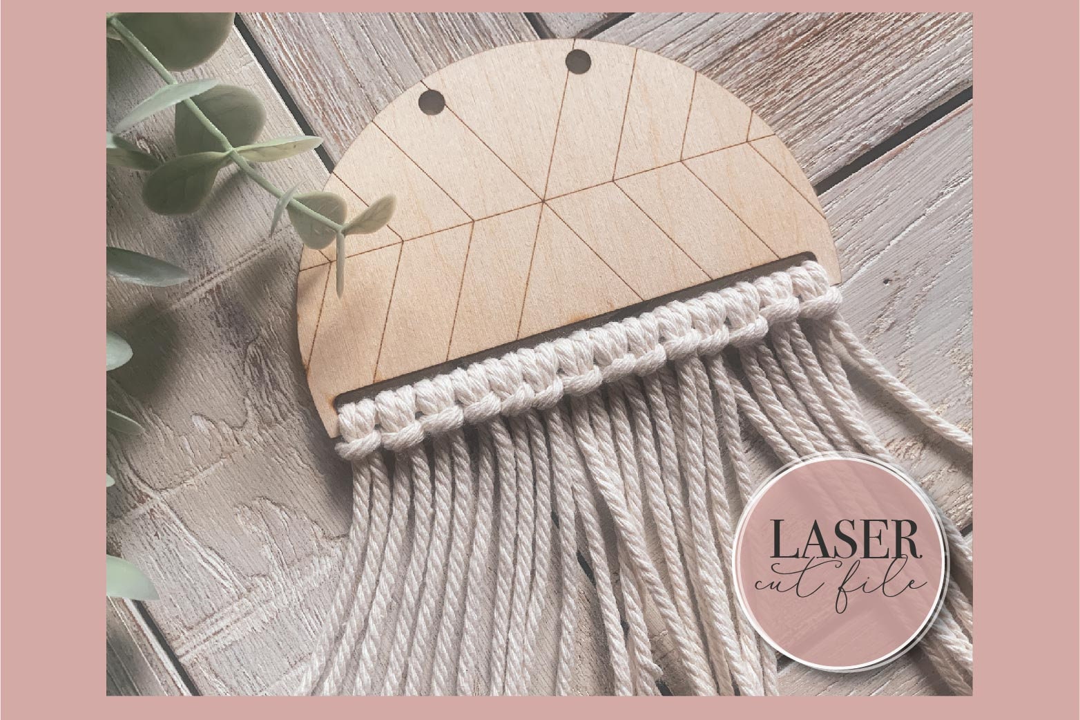 Macrame Blanks Svg Macrame Svg Boho Macrame Cut File | Etsy