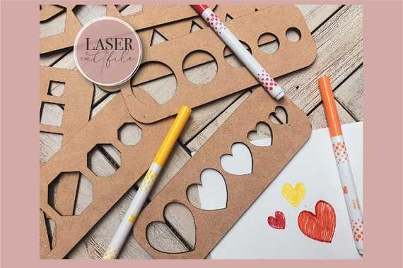 Montessori SVG Laser Cut Files Montessori Tracing Board | Etsy