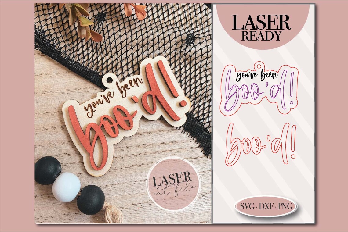 You've Been Boo'd Tag Svg Boo Bag Svg Halloween Tag - Etsy