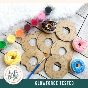 Donuts Diy Craft Kits, Donut DIY Paint Kit, DIY Paint Kit Svg, DIY ...