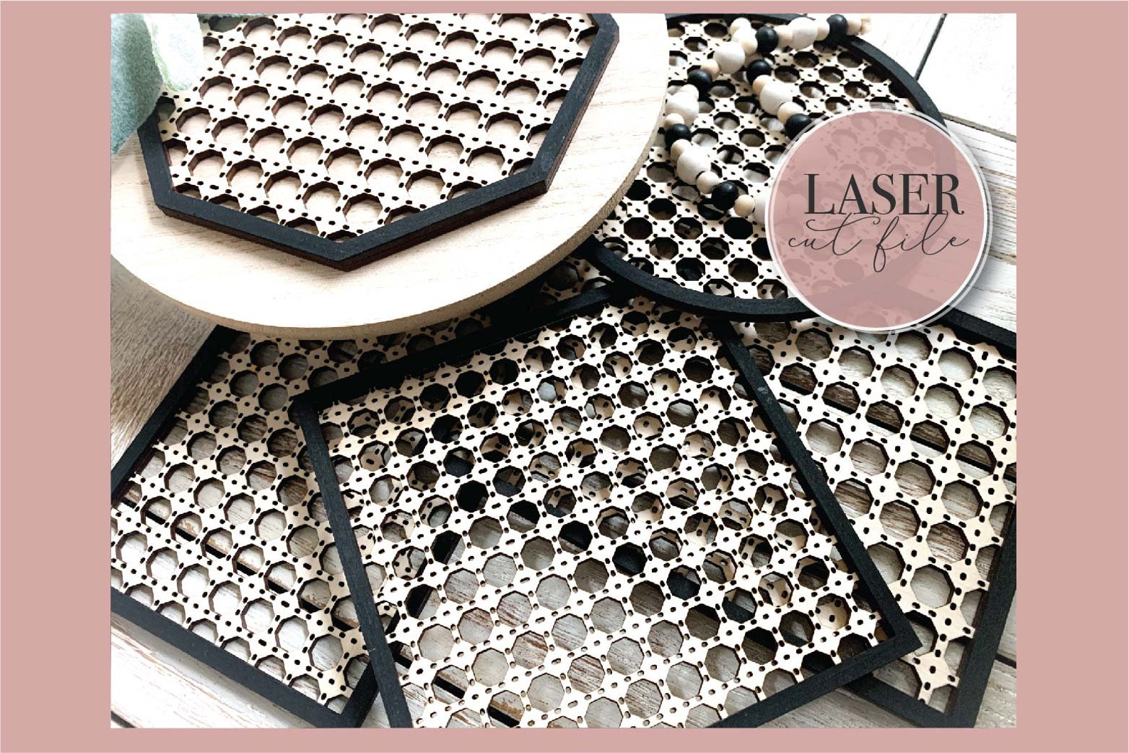 Rattan Laser Svg Bundle Rattan Pattern Svg Cane Weave Svg - Etsy