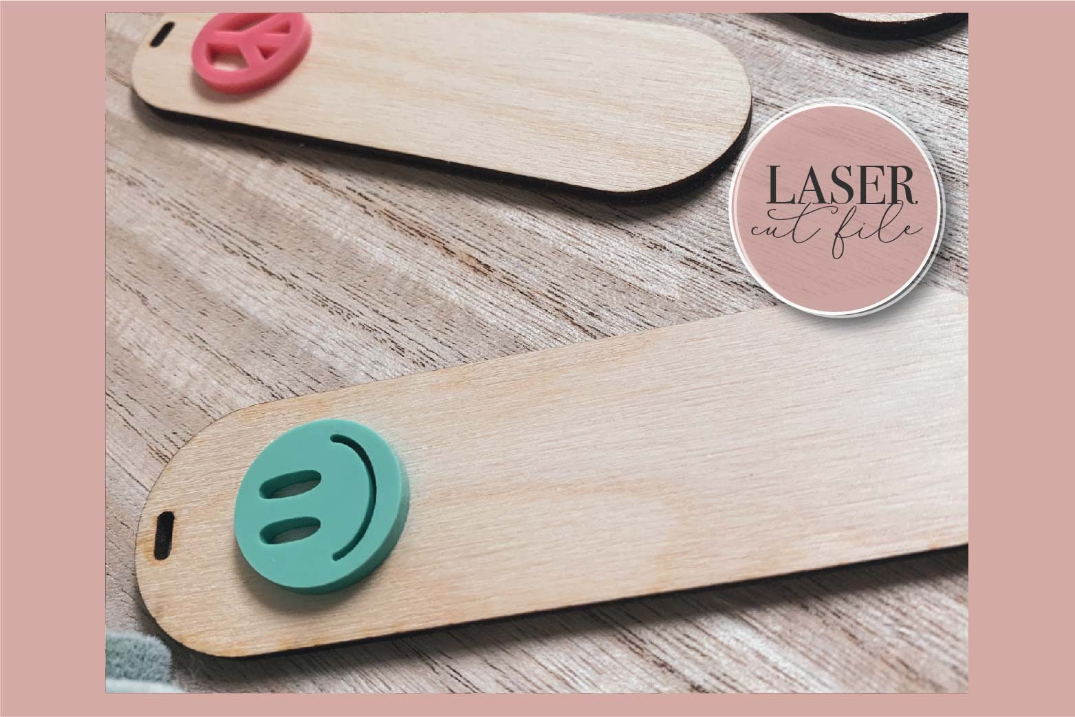 Retro Smiley Bookmarks Svg Smiley Face Laser Bookmark Svg - Etsy