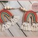 Rainbow Macrame Garland Svg, Macrame Wall Hanging Svg, Boho Rainbow ...