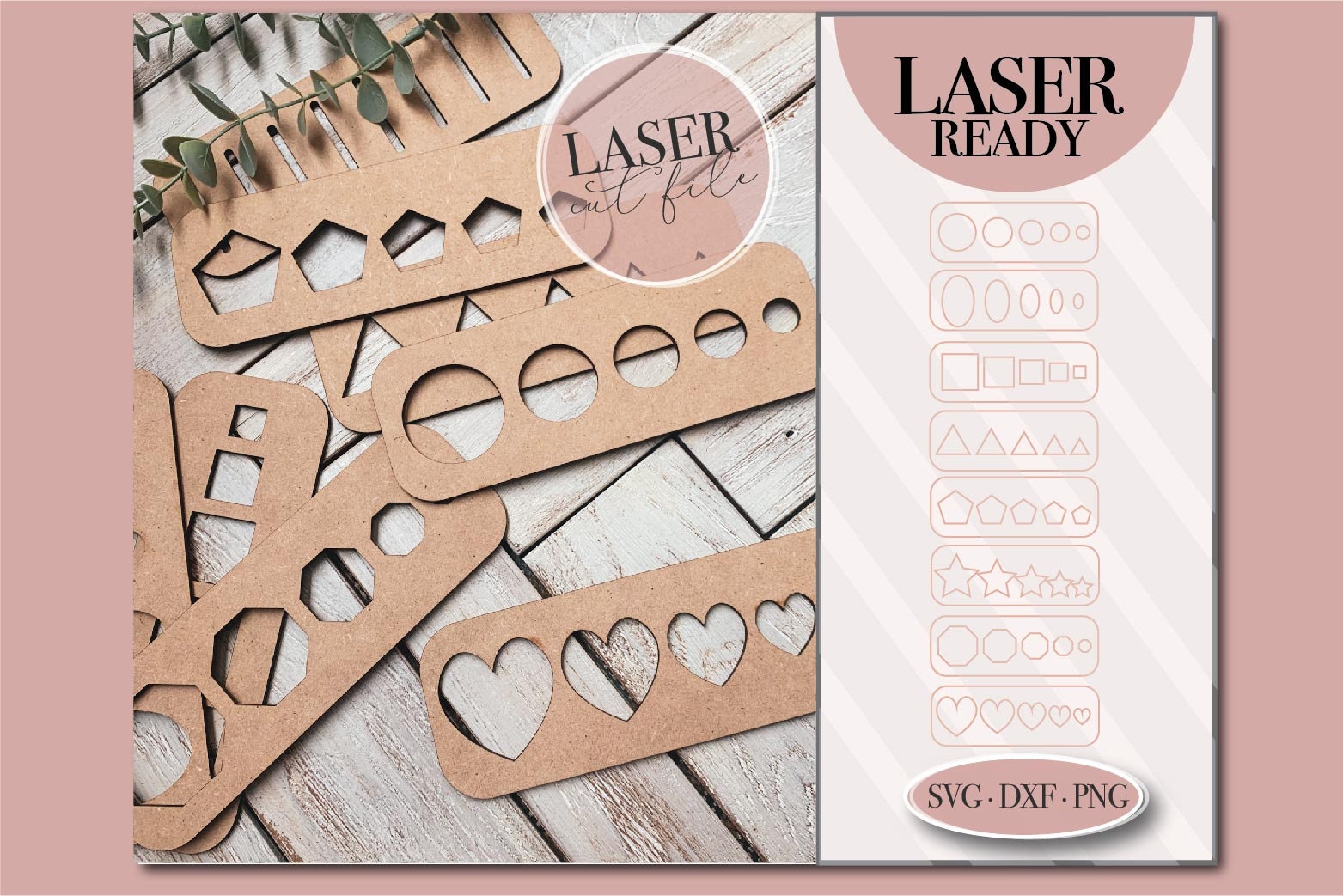 Montessori SVG Laser Cut Files Montessori Tracing Board | Etsy