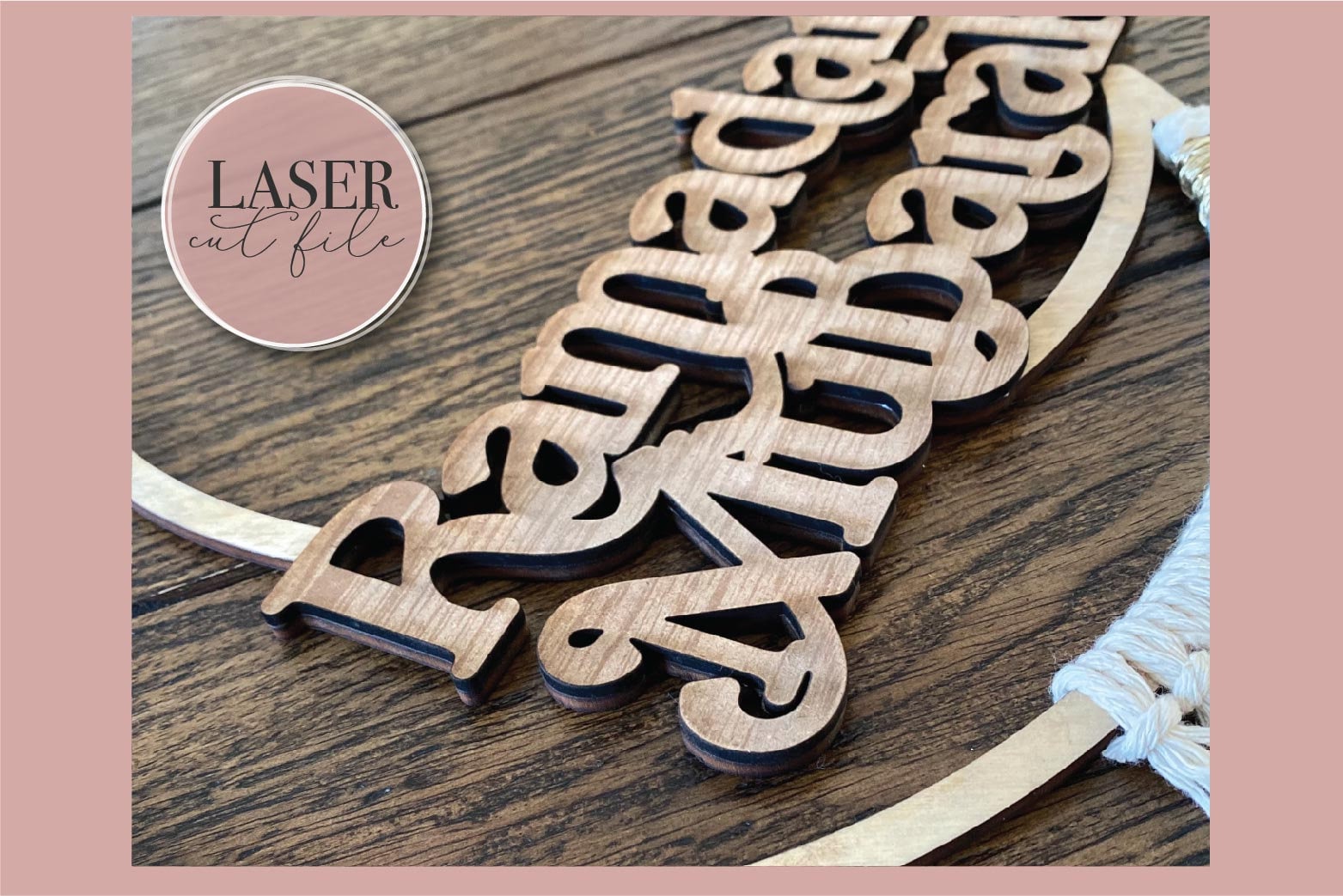 Ramadan Mubarak Macrame SVG Islamic Decor Svg Boho Islamic - Etsy