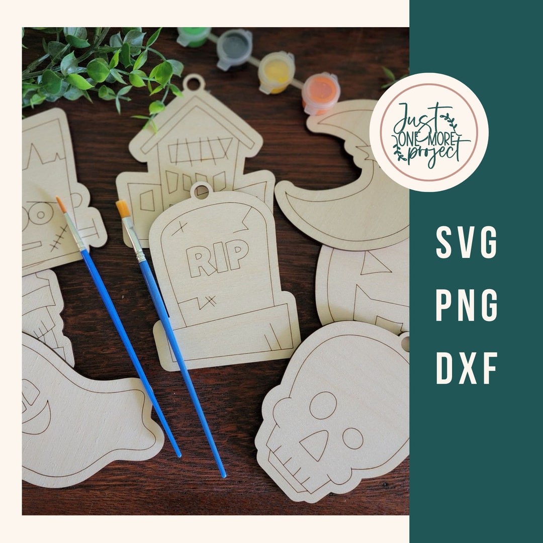 Halloween Diy Craft Kits, October DIY Paint Kit, DIY Paint Kit Svg, DIY ...