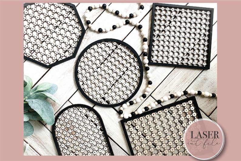 Rattan Laser Svg Bundle Rattan Pattern Svg Cane Weave Svg - Etsy