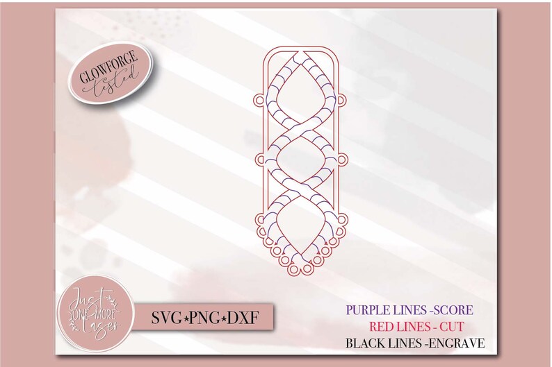 Macrame Feather Template Svg File Macrame Wall Hanging Svg - Etsy