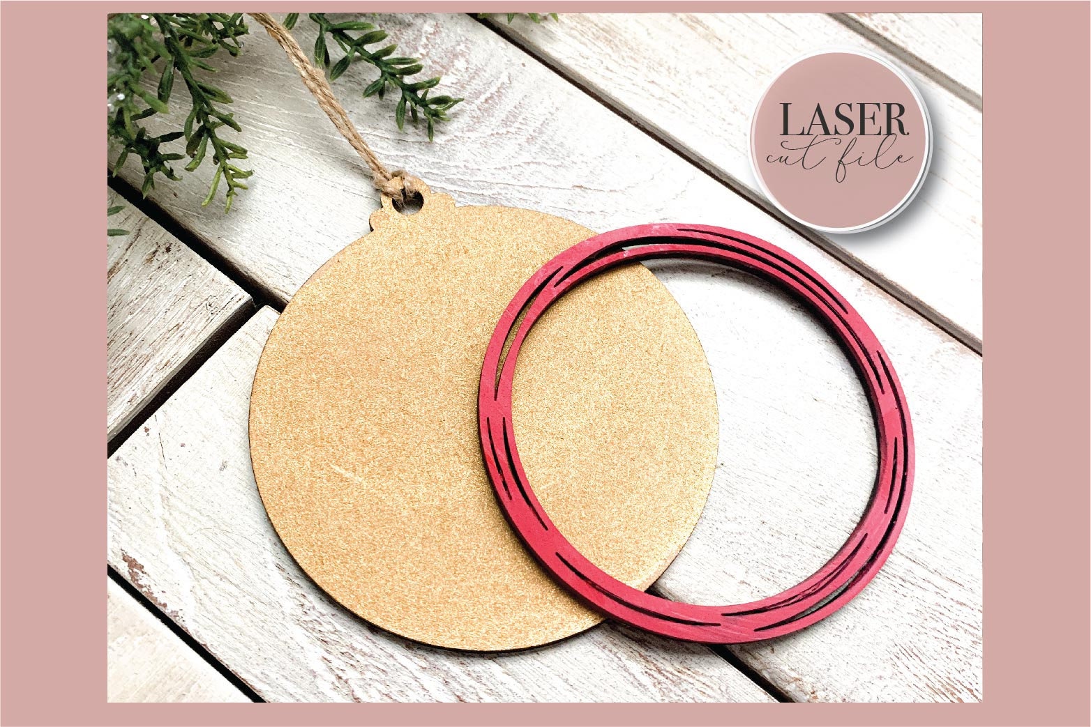 Blank Ornament Template DIY Ornament Svg Christmas Ornament - Etsy