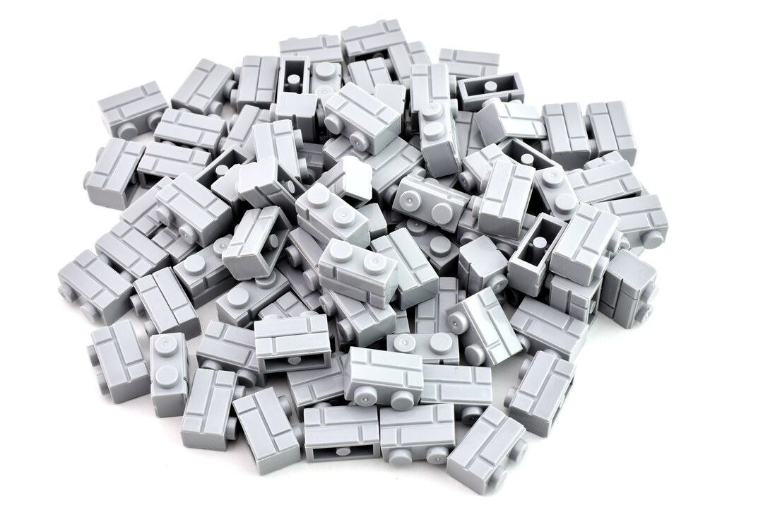 TCM BRICKS 1x2 Brick Masonry Profile X100 Various Colors Compatible ...