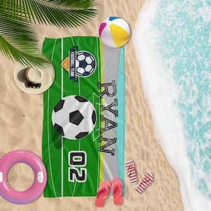 Football Team Towels, Custom Logo Towel, Football Player Personalized ...