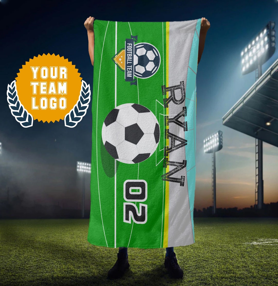 Football Team Towels, Custom Logo Towel, Football Player Personalized ...