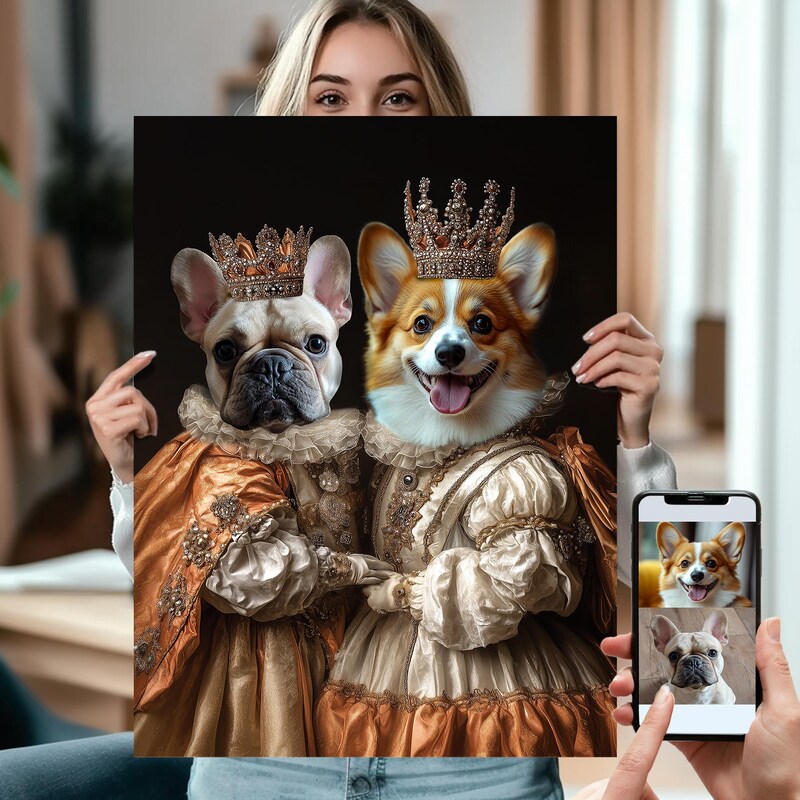 Royal Pet Portrait - Etsy