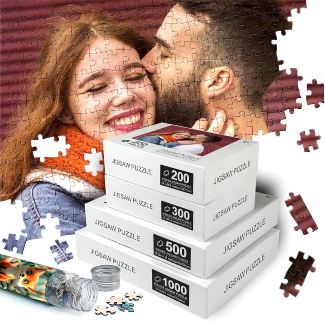 Personalized Puzzle With Your Photo, 48- 1000 Piece Custom Puzzle ...