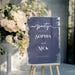 Floral Bridal Shower Welcome Sign, Bridal Brunch Decoration, Bridal ...