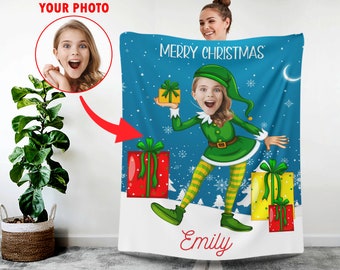 Funny Elf Blanket - Etsy