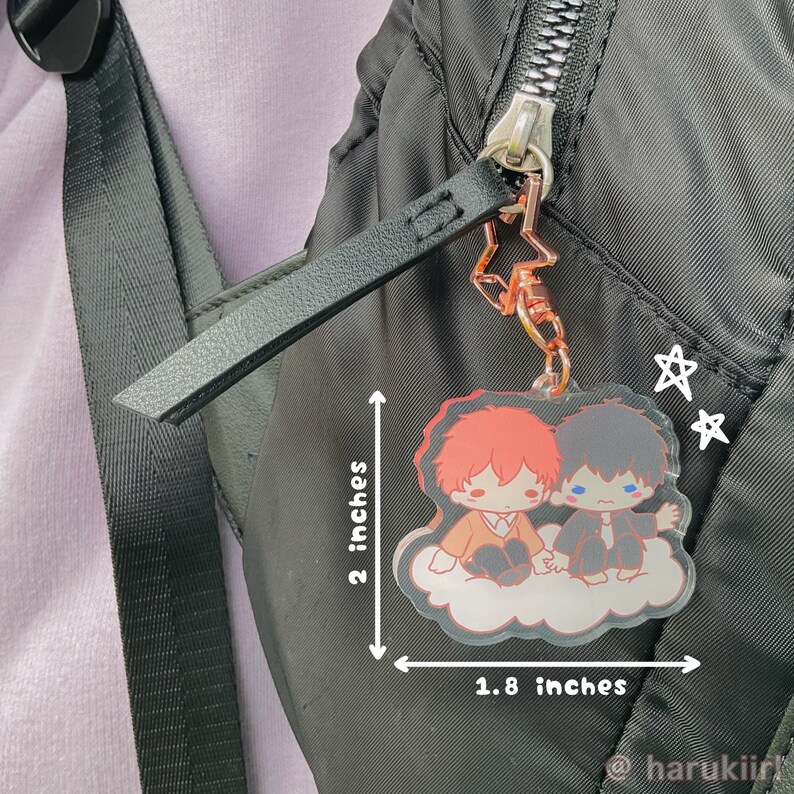 GIVEN CHIBI KEYCHAINS Pairings Mafuyu X Uenoyama Yuki X - Etsy