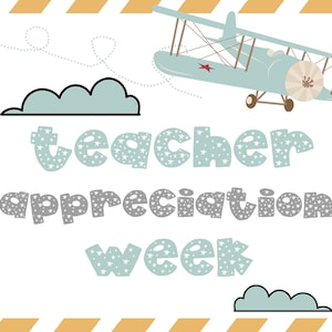 Teacher Appreciation Week Travel Theme Printables | PTA and PTG Teacher ...